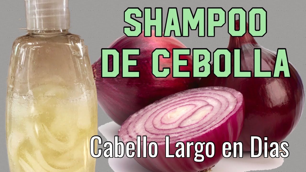 ¿Cómo Hacer Shampoo De Cebolla? Evita Mas Caida de tu Pelo.. - Leonor's ...